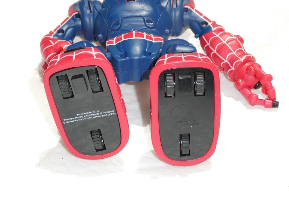 Spider Man 3 Spidersapien Robosapien 2006 RC Working no remote wow wee ...