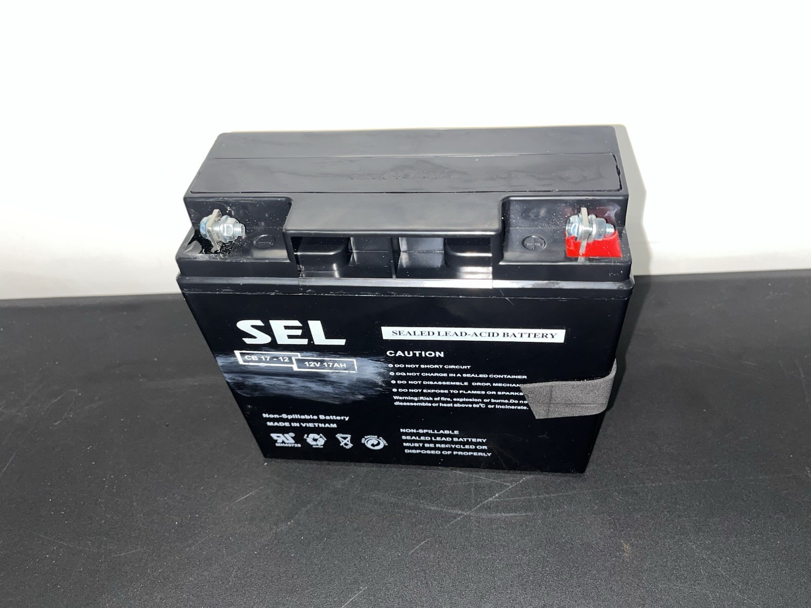 Enduring CB17-12 CB-17-12 12V 18Ah Sealed Lead Acid Replacement Battery ...