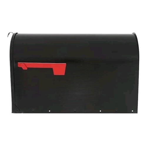 Heavy-Duty Extra Large Jumbo Post Mount Rural Mailbox Galvanized Steel ...