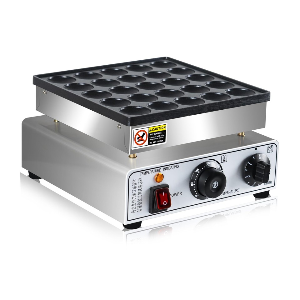 Mini Pancake Maker 25pcs Dutch Pancake Maker 950W Mini Pancakes Maker ...