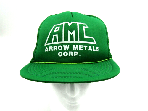 VTG Arrow Metals Corp AMC Hat Mesh Trucker Cap Adjustable Snapback ...