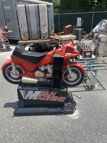 Mean Machine Coin Operated Kiddie Ride, rebuild or parts | eBay