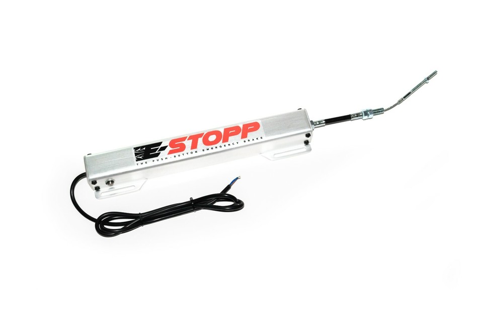 E-Stopp Electric Push Button Parking Brake Kit with Combiner Bracket | eBay