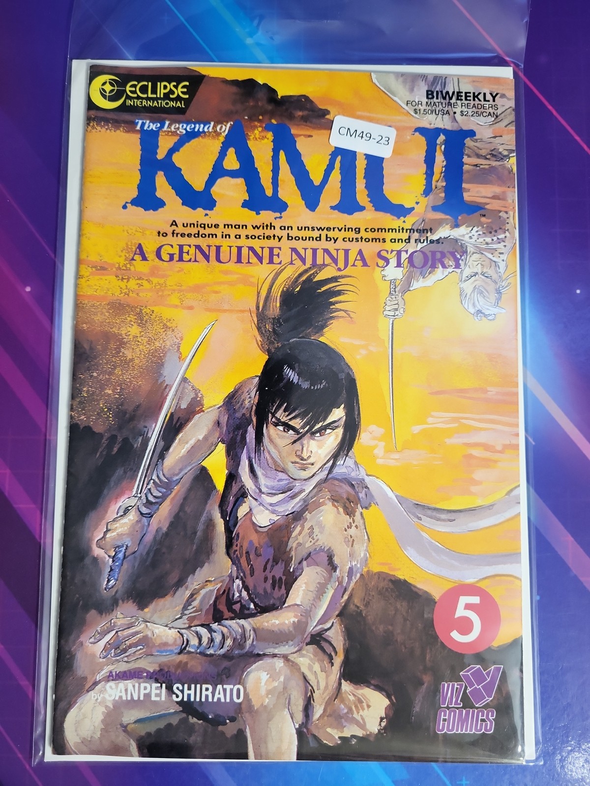 THE LEGEND OF KAMUI #5 HIGH GRADE ECLIPSE COMIC BOOK CM49-23 | eBay