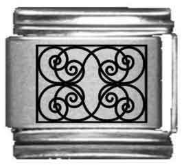 Clearly Charming Tile Laser Italian Charm | eBay