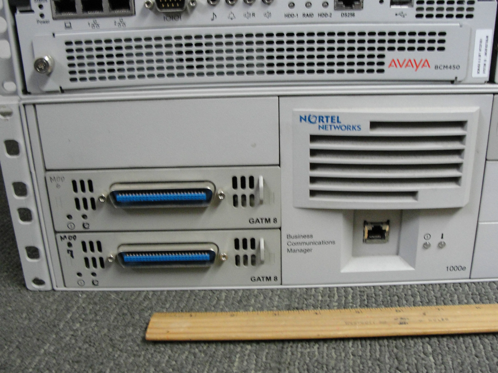 Avaya Nortel BCM 450 6.0 R6 VoIP Phone System (NT7C03100SWE6) w/Nortel ...