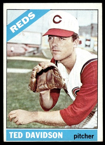 1966 Topps Ted Davidson « Cincinnati Reds #89 | eBay