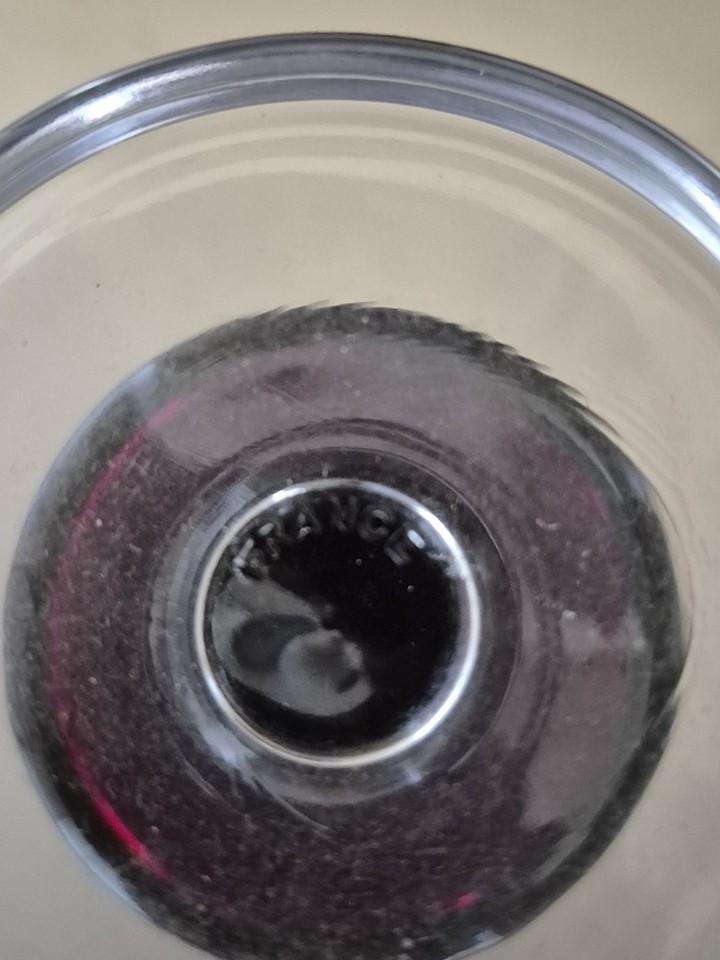 Vintage 70’s Set Of 4 Retro French Luminarc Ruby Red Glasses ,Port/liquor 9.5cm | eBay UK