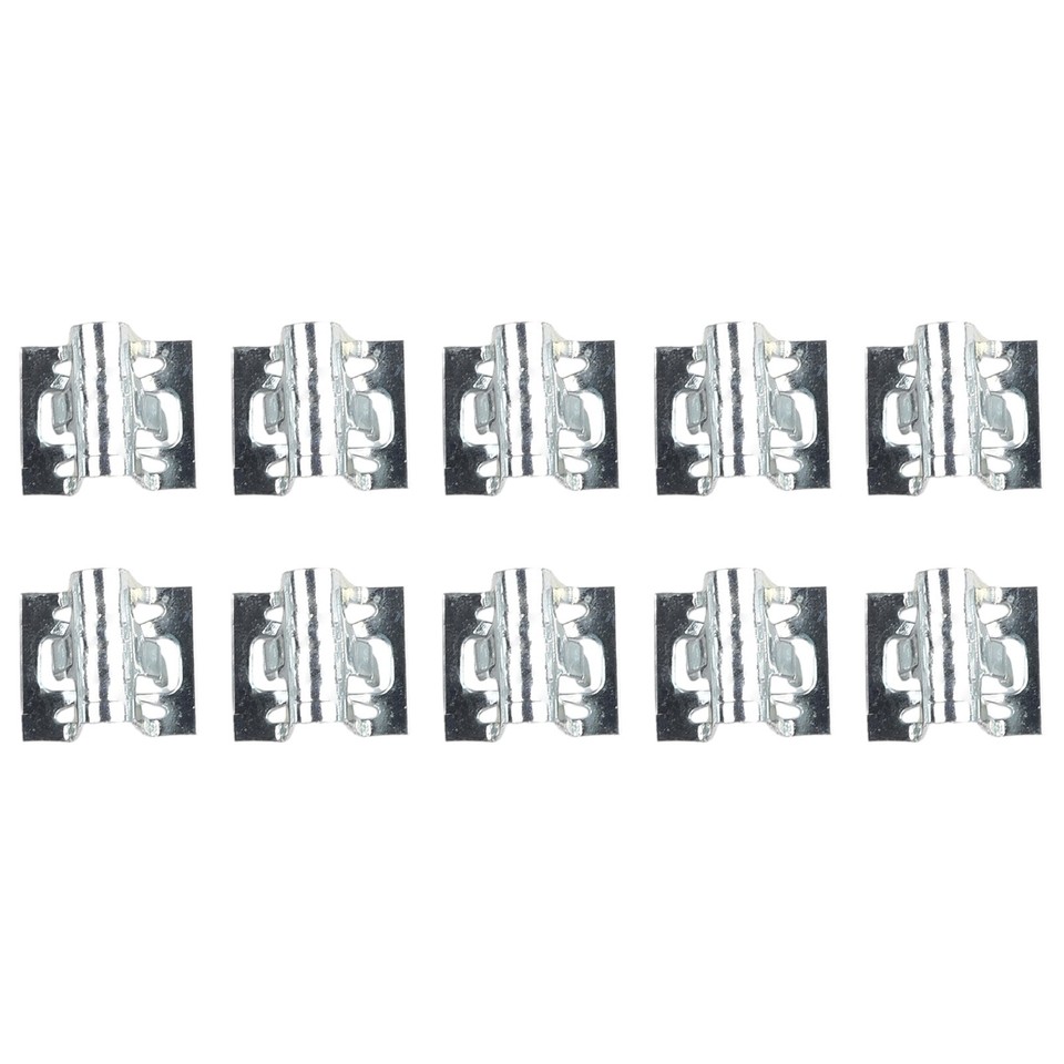 High Quality Retainer Clip Metal Clips Metal 10Pcs Silver Wires Fixing ...