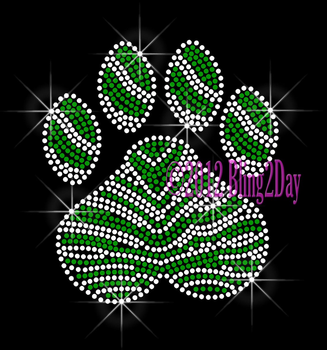Zebra Bling Embellishments Alessandra Rich Zebra Print