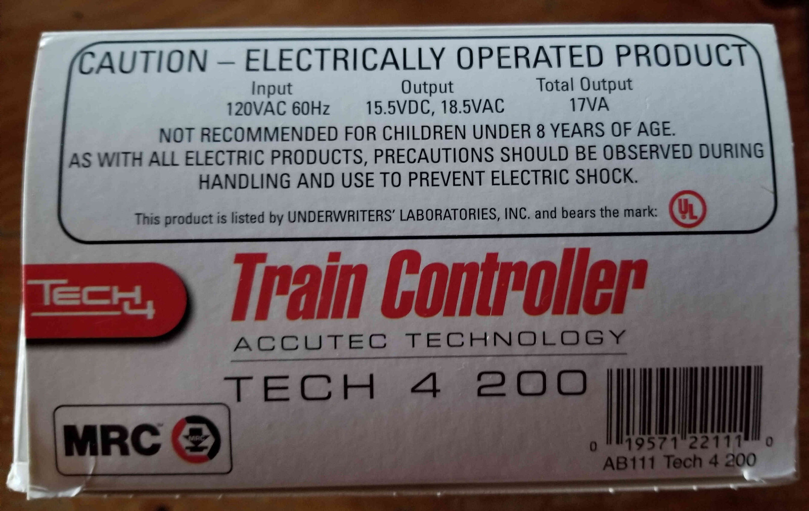 MRC 200 Tech 4 Train Controller Transformer Model AB111 for sale online ...