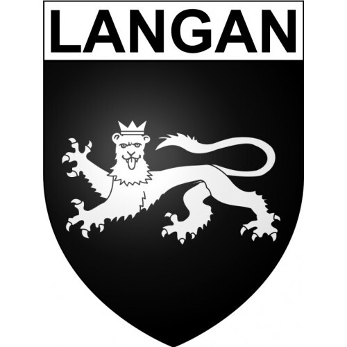 Langan 35 ville Stickers blason autocollant adhésif | eBay