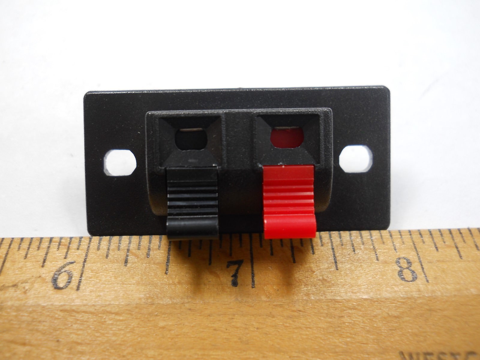 2 Pin Spring Loaded Panel Mount Speaker Jack (NOS, New Old Stock)(QTY 2 ...