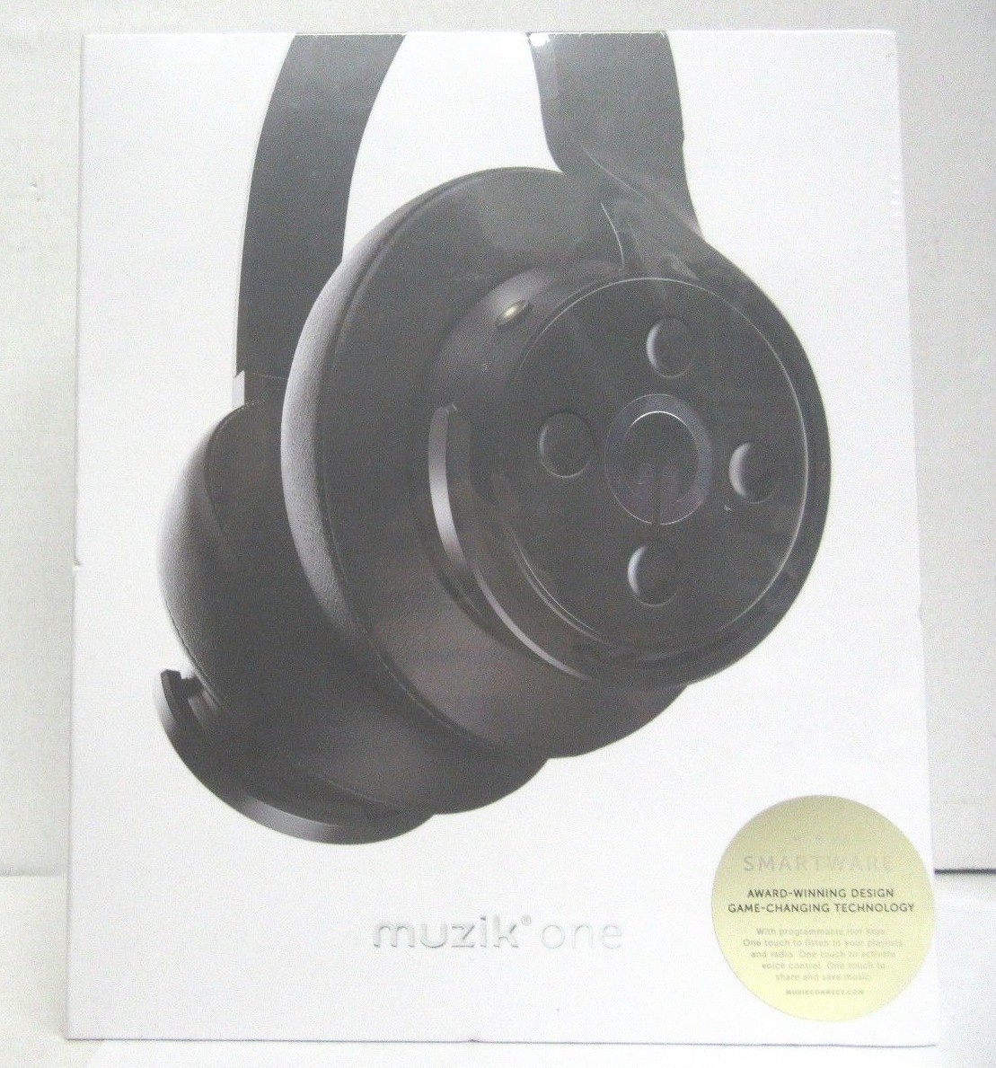 Muzik One Black Wireless Bluetooth Headphones - MZHP0101U for sale ...