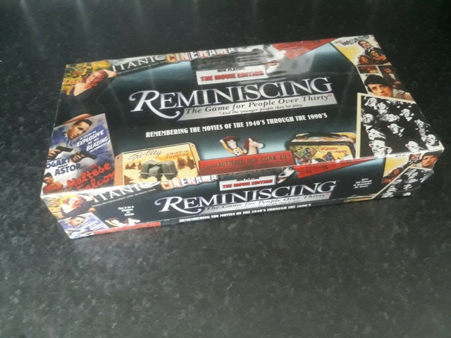 Reminiscing The Movie Edition 1940s to 1990s Family Board Game for sale ...