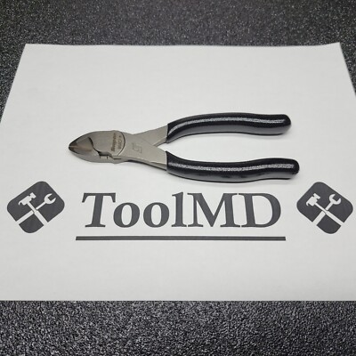 Snap-on Tools USA NEW BLACK Soft Grip 6" Diagonal Cutter Pliers 86ACF ...