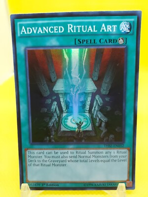 ADVANCED RITUAL ART *** SUPER RARE THSF-EN052 (MINT/NM) YUGIOH! | eBay