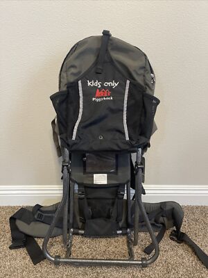 REI KIDS ONLY Child Carrier Hiking Backpack Child/Baby Piggyback Olive ...