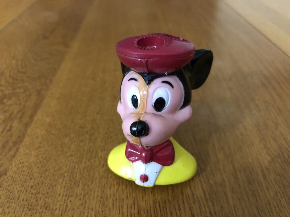 VINTAGE DISNEY MICKEY MOUSE CHEMTOY BUBBLE BLOWER PIPE | eBay