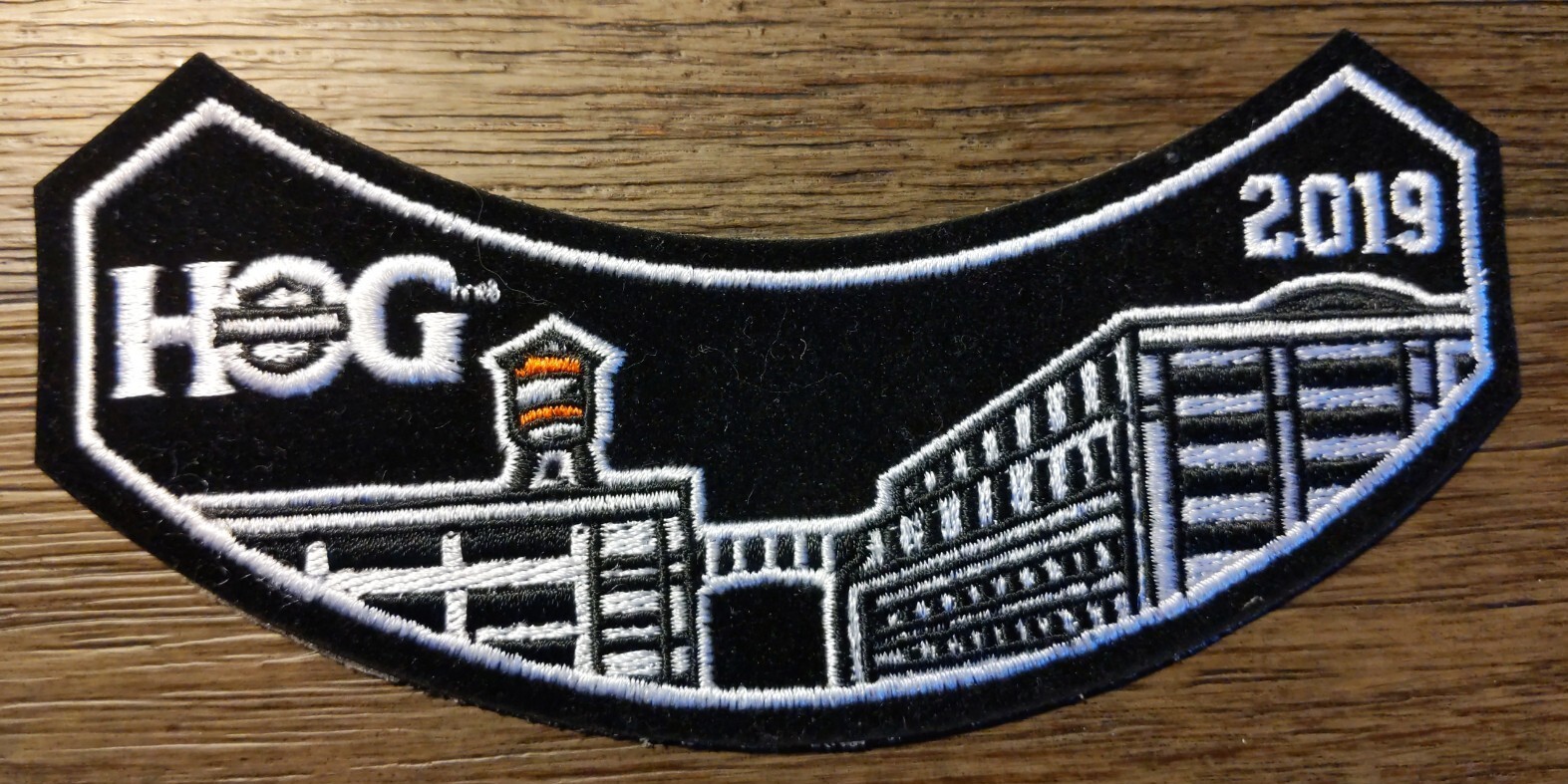 BRAND NEW Harley Davidson Owners Group 2019 HOG Rockers Patch Vest ...