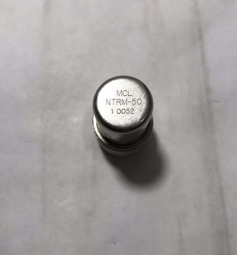 MCL Model NTRM-50 - N-male - 50 Ohm Termination Connector - Used | eBay