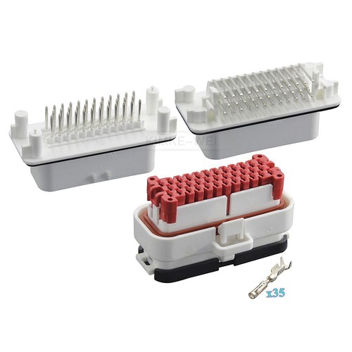 35 Pin Tyco AMPSEAL Automotive ECU PCB Male/Female Waterproof Connector ...
