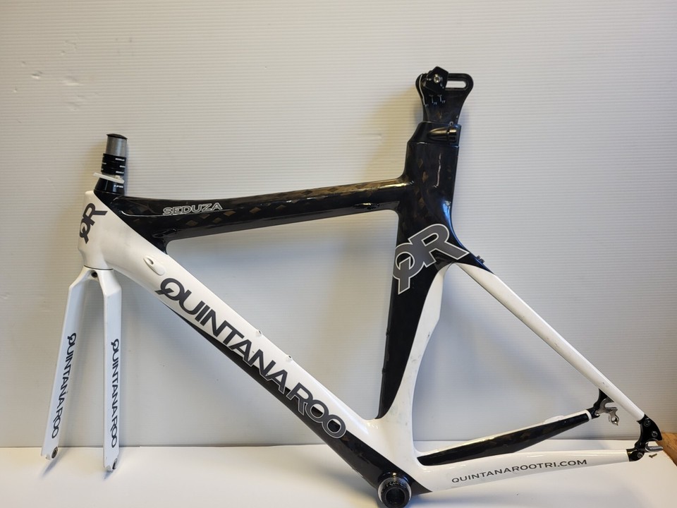 Quintana Roo Seduza Small Carbon TT Triathlon Frameset with Headset | eBay
