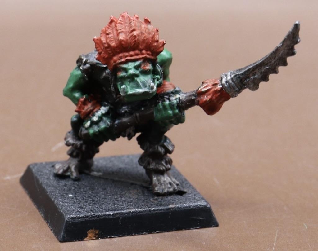 Games Workshop (Orc4) Orc Champion Eddrig Dwarf Cutter (NNN106) | eBay UK