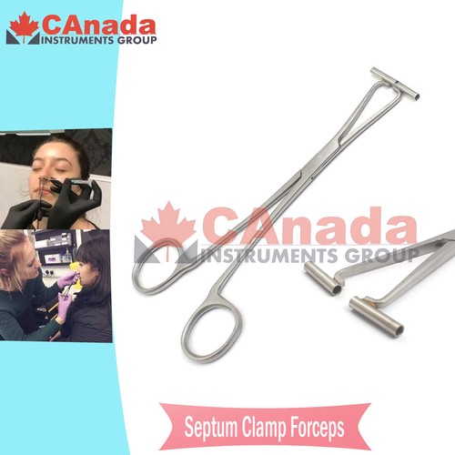 Septum Clamp Forceps 6" Eyebrow Ear Nose Lip Tongue Nipple Body ...