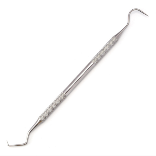 3Pcs Basic Dental Instruments Set Mouth Mirror Explorer #4 Cotton Plain ...