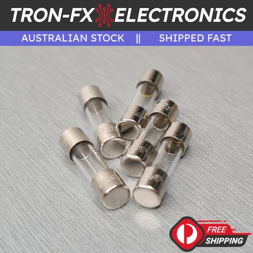 5Pcs 2A Glass Fuse M205 5mm x 20mm Fast Blow F2AL 250V AUSTRALUX 5x20mm ...