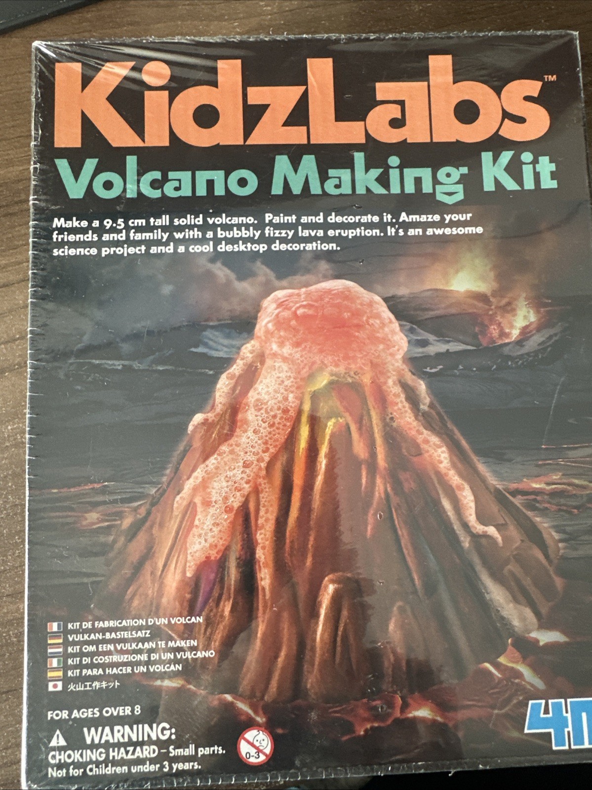 KidzLabz Volcano Making Kit Science Experiment Toy with Free Shipping