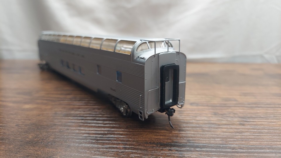 HO Scale Brass S. Soho Santa Fe #506 BI-level Dome Coach W/ Interior | eBay