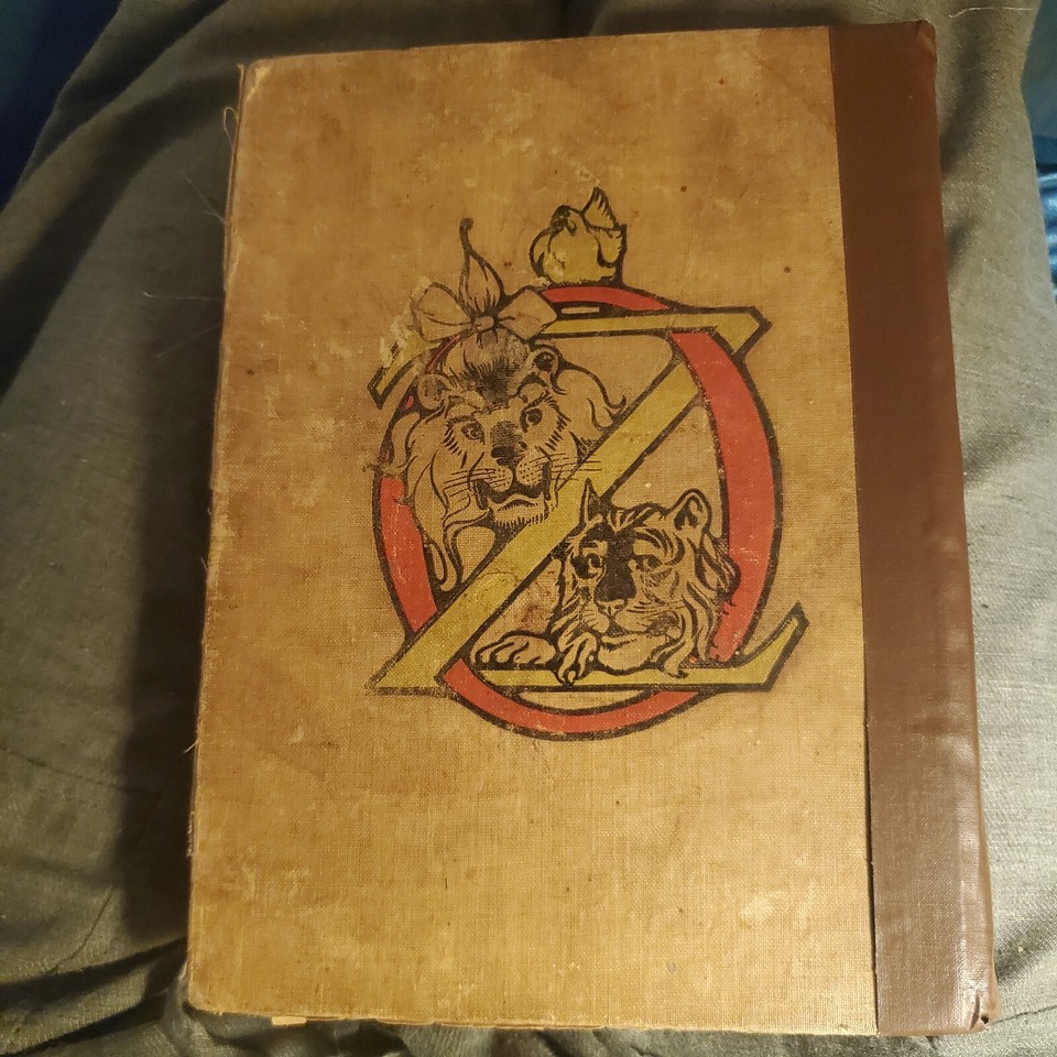 1907 OZMA OF OZ by L. FRANK BAUM REILLY & BRITTON FIRST EDITION, FAIR ...