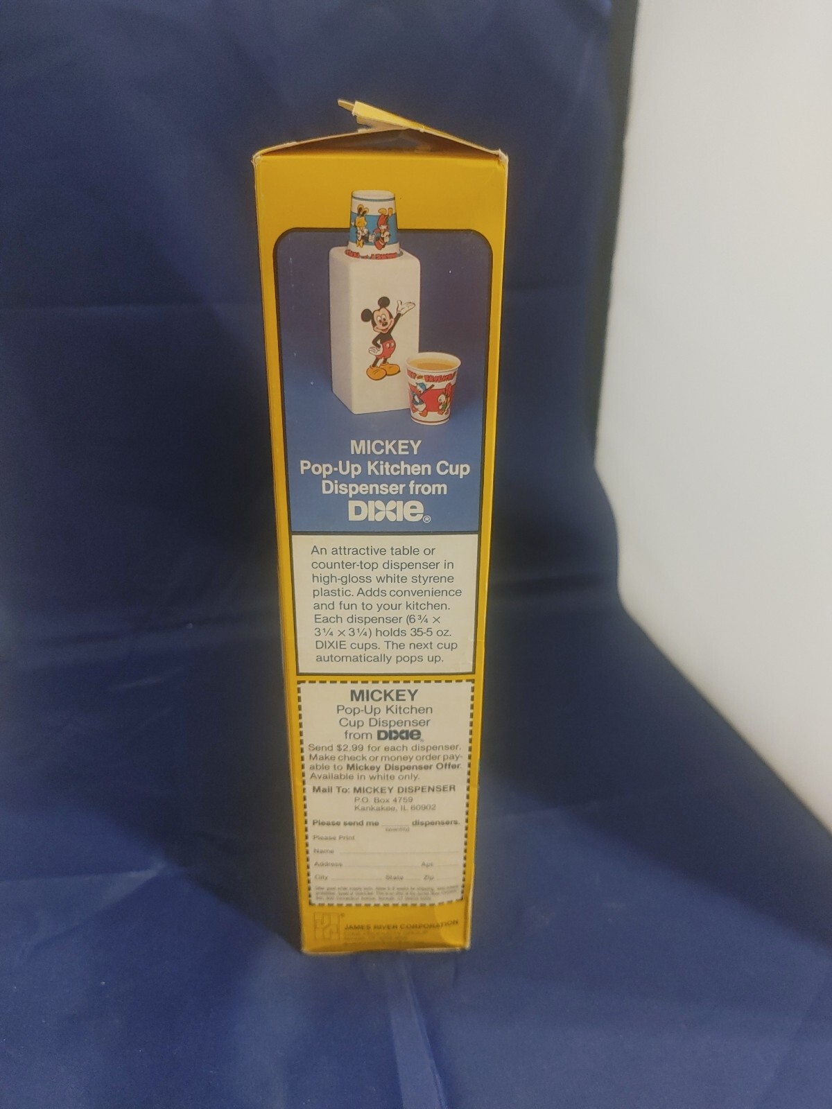 VTG 1986 DISNEY DIXIE CUPS Mickey and Friends Minnie Donald Pluto 100 ...