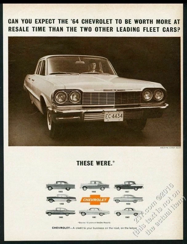 1964 Chevy Ads
