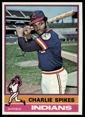 1976 Topps #408 Charlie Spikes | eBay