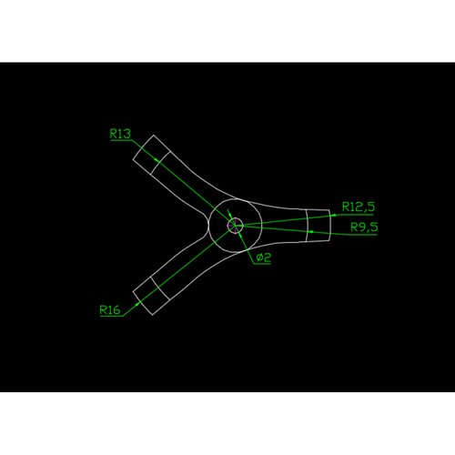 Microheli PLA 3D Printed Swashplate Leveler (PP) - BLADE NANO CPX / CPS ...