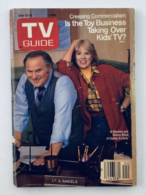 TV Guide Magazine June 13 1987 Sharon Gless Pittsburgh Metro Ed. No ...
