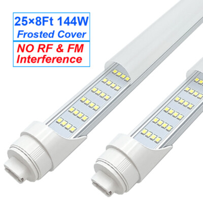 Frost 8FT LED Bulbs 2 Pin Non Ballast F96T12 Led Replacement HO Tube ...