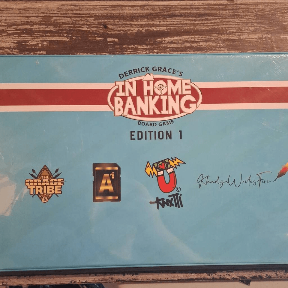 Derrick Grace's In Home Banking Board Game Edition 1 Brand New Sealed ...