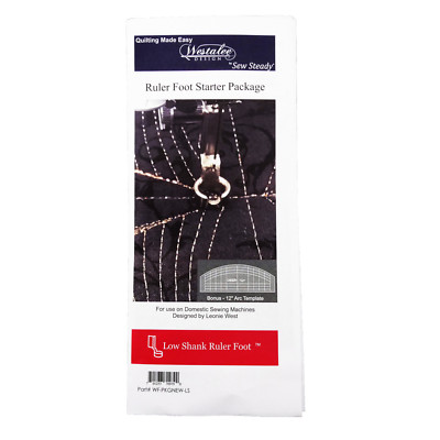 Westalee Design Ruler Foot Starter Kit W/Template, Low Shank | eBay