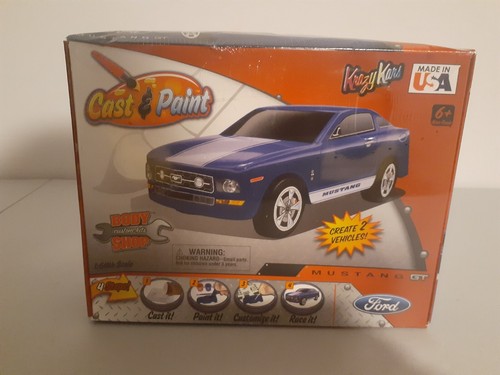 Krazy Kars Ford Mustang Model Kit - 1:64 - Cast & Paint - New / sealed ...
