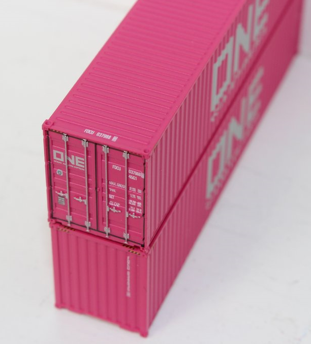 JTC N Scale 405083 ONE (FDCU) 40' High-Cube Container w/Magnetic System ...