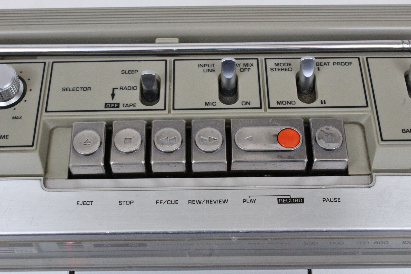 SERVICED/RESTORED Panasonic RX-5090 Vintage Cassette Boombox. Stranger ...