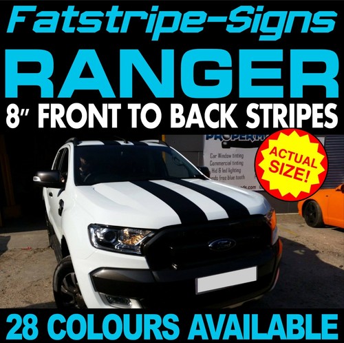 to fit FORD RANGER STRIPES GRAPHICS STICKERS DECALS PICK UP WILDTRAK ...