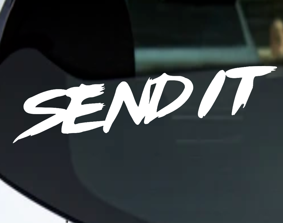 Send It Vinyl Decal Sticker JDM Tumbler Car Wall Window Truck ...