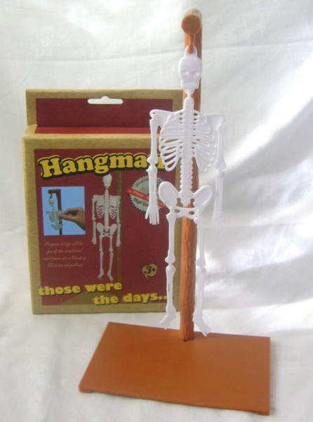 Hangman Game With Hanging Skeleton Traditional Ackerman for sale online ...