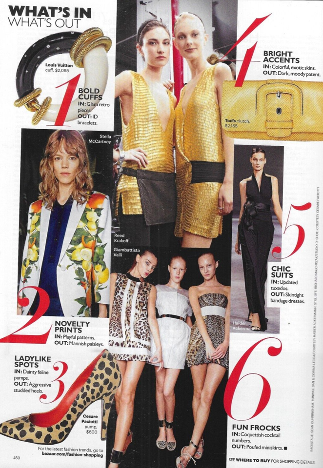 Harper's Bazaar Magazine Spring Fashion Kim Kardashian Hillary Clinton ...