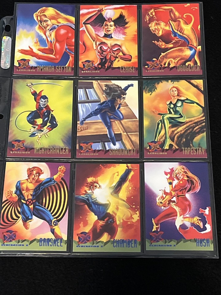 1995 Fleer Ultra X-Men Cards! Base & Chase Cards! U Pick! Updated Stock ...
